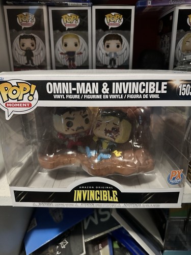 Funko Pop! Moment Invincible: Omni-Man & Invincible PX Exclusive #1503 ...