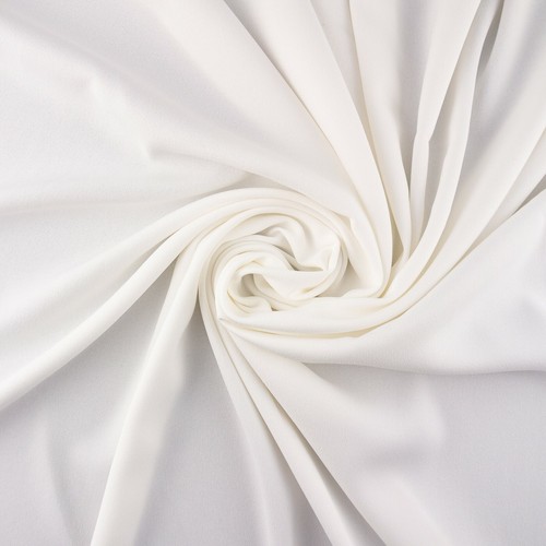 Crepe-Stoff Krepp matt fließend Brautkleid Ivory Meterware (29,90€/m ...