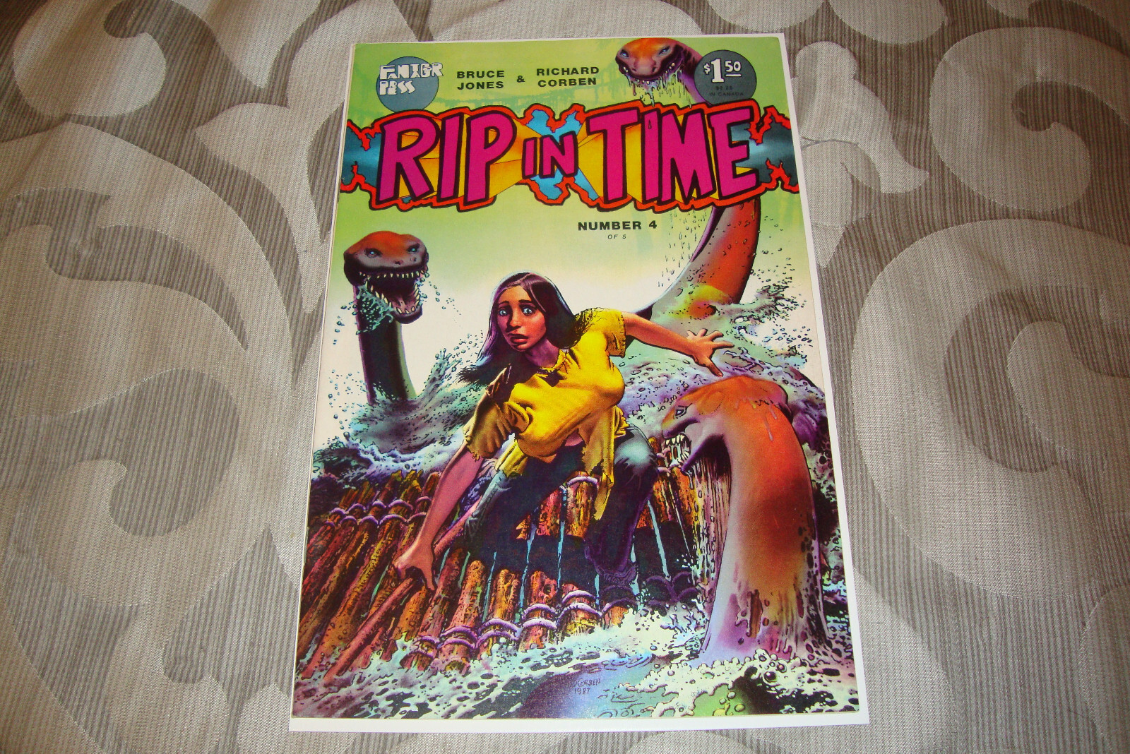 Rip in Time #4 (1986) Fantagor Press Comic Richard Corben VF Condition ...