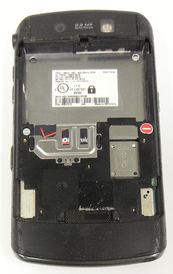 BlackBerry Storm 9530 ( 1st Generation ) - Black ( Verizon ) Rare ...