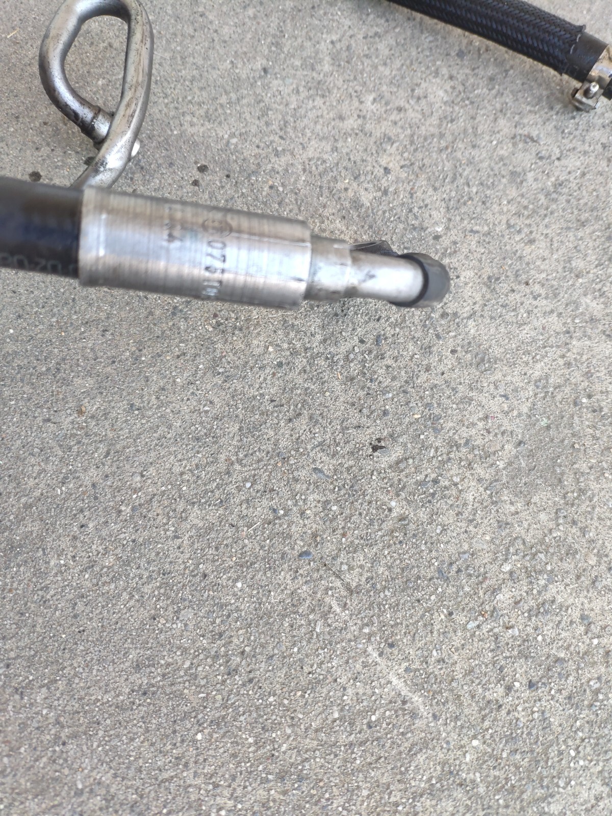 2008 Mercedes E350 W211 Power Steering Oil Fluid Cooler Line Pipe ...