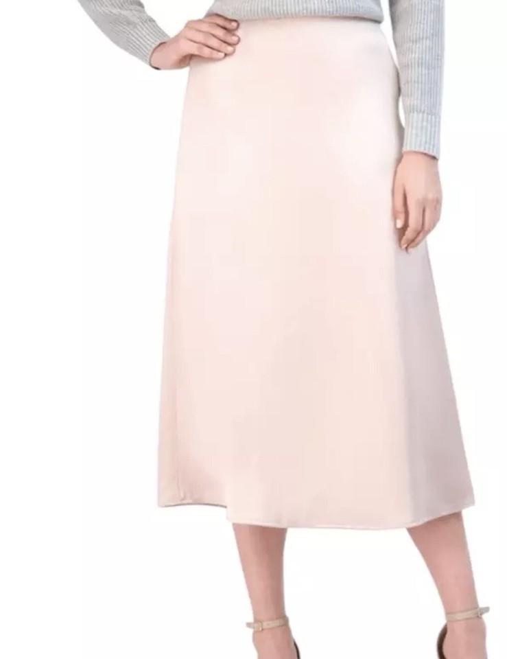 French Connection Women's Satin Skirt Beige | eBay