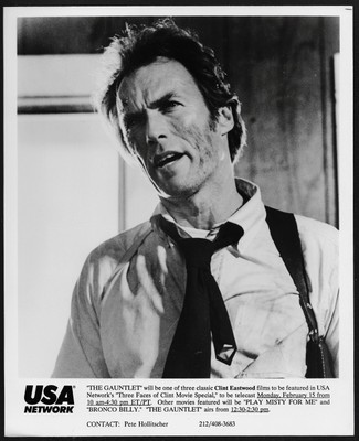 Clint Eastwood The Gauntlet Original TV Promo Photo R90s | eBay