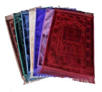 EXTRA LARGE: Exceptional Quality Padded (Non Slip) Muslim EID Velvet ...