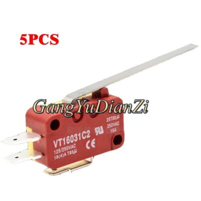 QTY:5 NEW FOR HIGHLY Micro switch VT16031C2 16A250V contact 1 open 1 ...