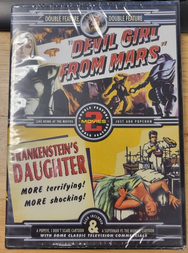 Devil Girl from Mars / Frankensteins Daughter DVD | eBay