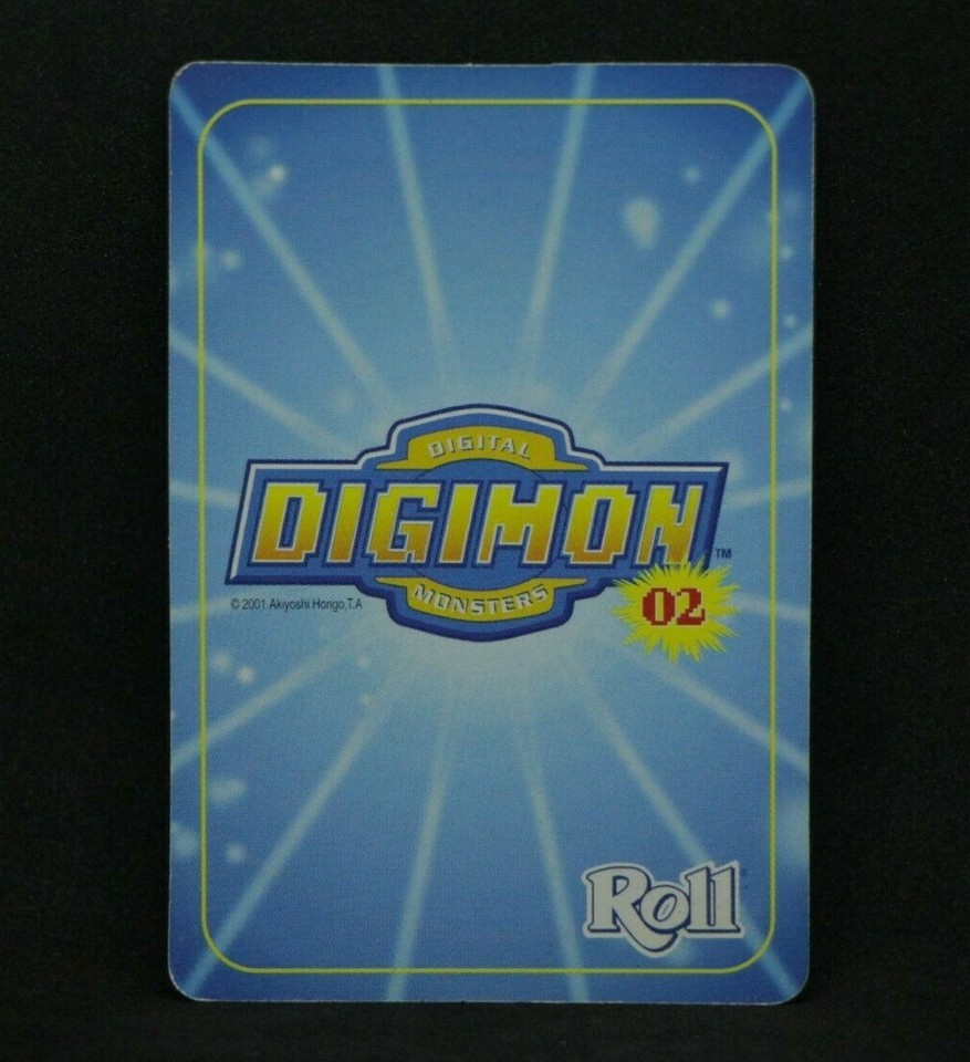 DIGIMON 2 YUKIDARUMON Trading Card Game PERU 2001 Very Rare Anime Manga ...