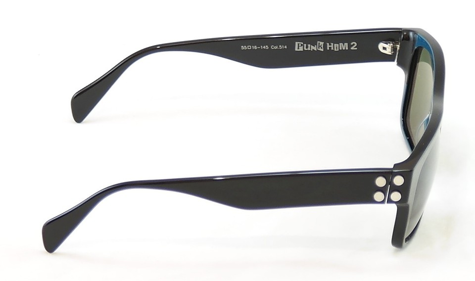 Face A Face Authentic Sunglasses Punk Him 2 514 Black Ink Blue Satin ...