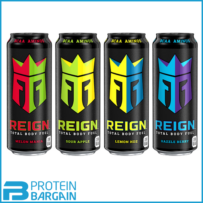 Reign Total Body Fuel Energy Drink Zero Sugar 200mg Caffeine Added BCAA ...
