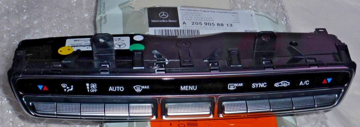 Mercedes-Benz GLC X253 Climate Control Unit A2059058813 2017 10829350 ...