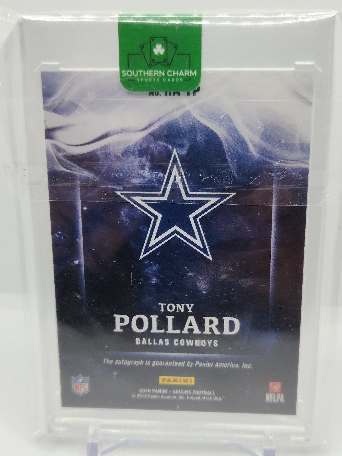 2019+Panini+Origins+-+Rookie+Autographs+%23RA-TP+Tony+Pollard+%28AU%2C ...