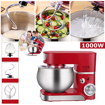 5L Electric Dough Kneading Machine Countertop Mixer for Bread Pizza ...