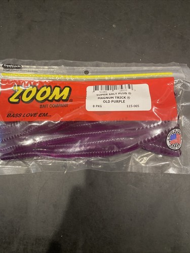 Zoom Mag Trick Worm 7” Old Purple | eBay