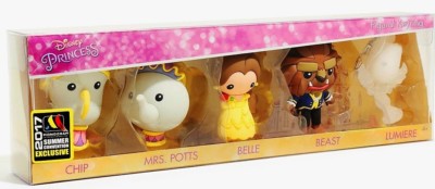 Disney Princess Summer Convention Exclusive Figural Keyring Set Of 5 | eBay