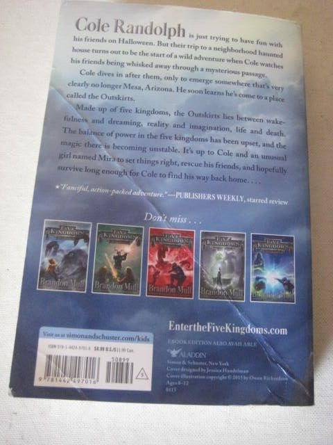 FIVE KINGDOMS Series by Brandon Mull Paperback Set ( sequence I - V ...