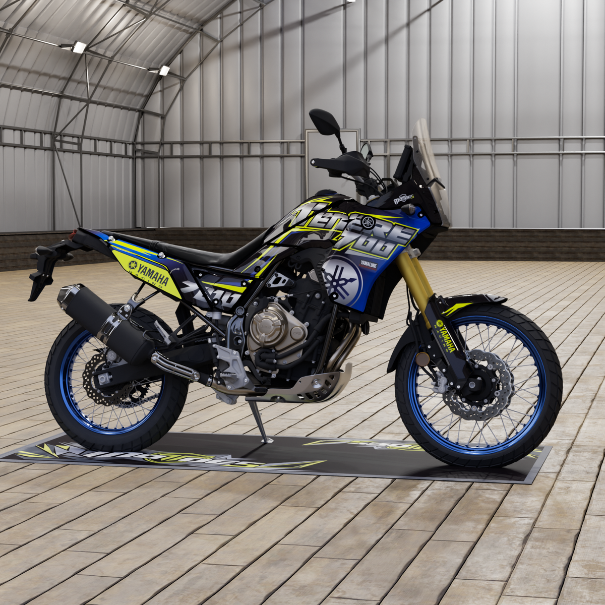 Yamaha Tenere 700 Decals MXP Motorcycle Graphics Decal Kit For Yamaha ...