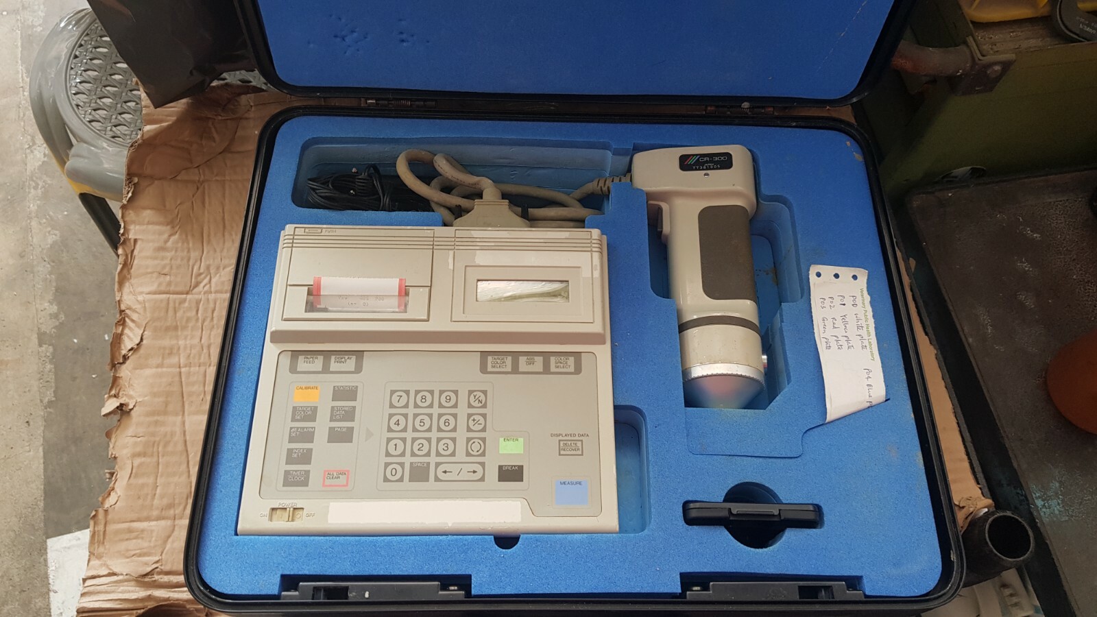 Minolta Cr-300 Chroma Meter With Dp-301 Data Processor for sale online ...