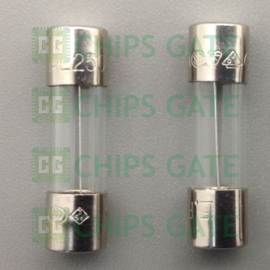 15PCS F6.3AL250V, F6.3A 250V, F6.35 L250V F6.3L250V cartridge GLASS ...