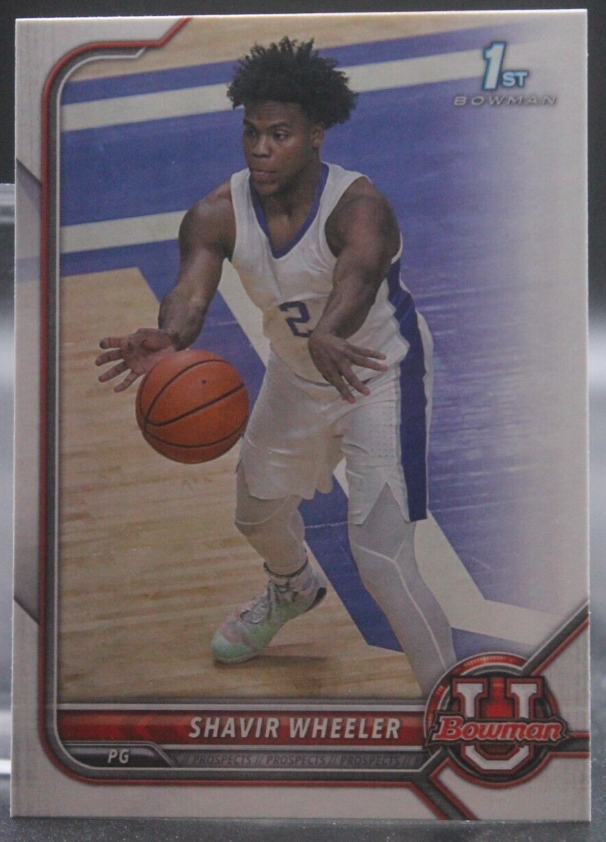 Shavir Wheeler (Kentucky Wildcats/RC) - 2022 Bowman U. #46 | eBay