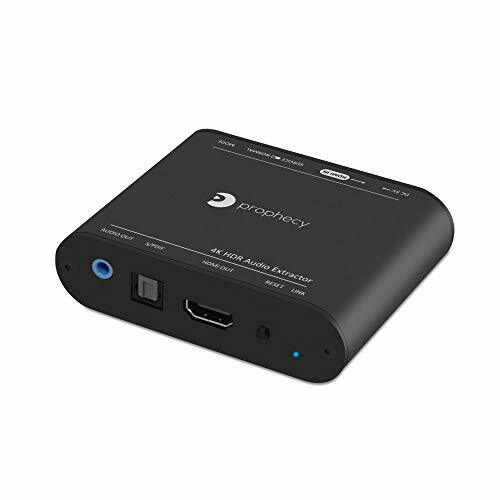 gofanco HDMI 2.0 Audio Extractor & Repeater Optical Toslink SPDIF + 3 ...