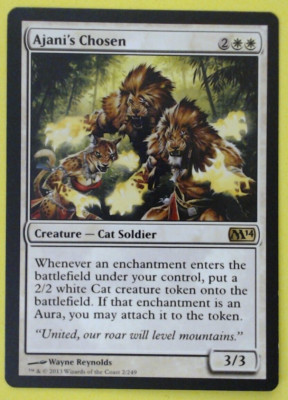 MTG Singles - Ajani's Chosen - Core Set 2014 M14 -B655 | eBay