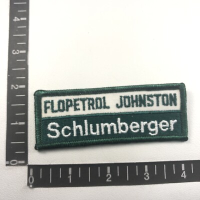 Flopetrol Johnston SCHLUMBERGER Patch 84N6 | eBay