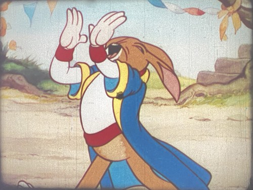 16mm Disney TORTOISE & THE HARE (1935) Silly Symphonies Animated MYLAR ...