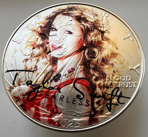 Taylor Swift - American Silver Eagle Limited Edition 1oz .999 Silver ...