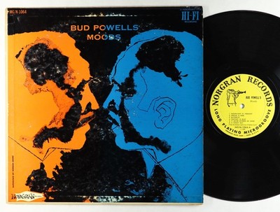 Bud Powell - Bud Powell's Moods LP - Norgran David Stone Martin OG Mono ...