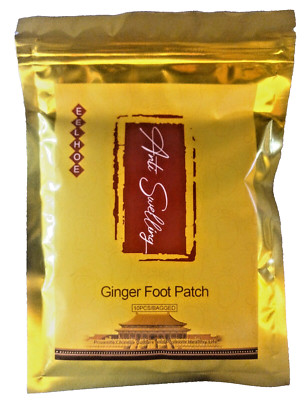 20 GINGER DETOX Foot/Body Toxin Removal Anti-Swelling Weight Loss FOOT ...