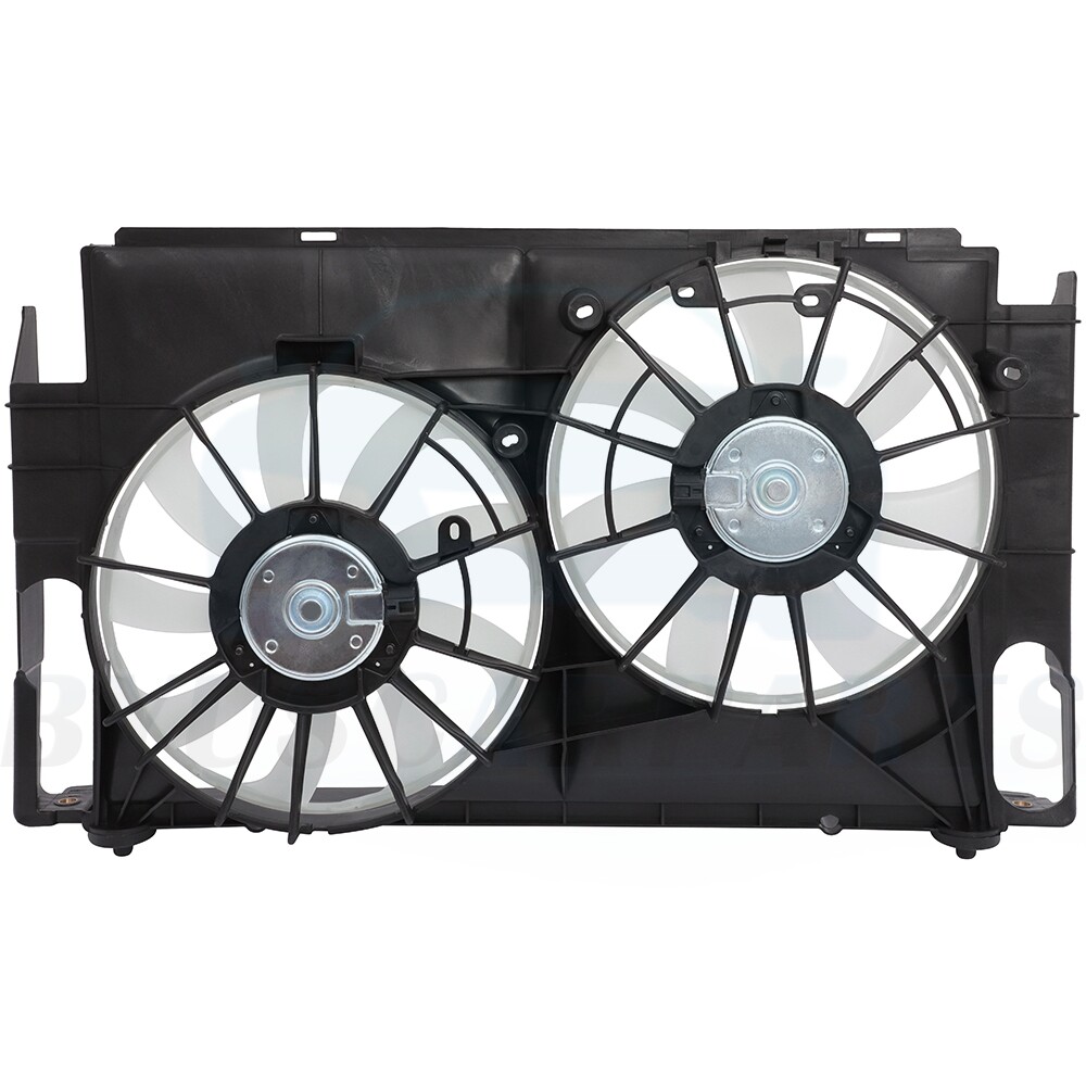 Radiator Condenser Cooling Fan Assembly For 2013-2019 Toyota RAV4 2.5L ...