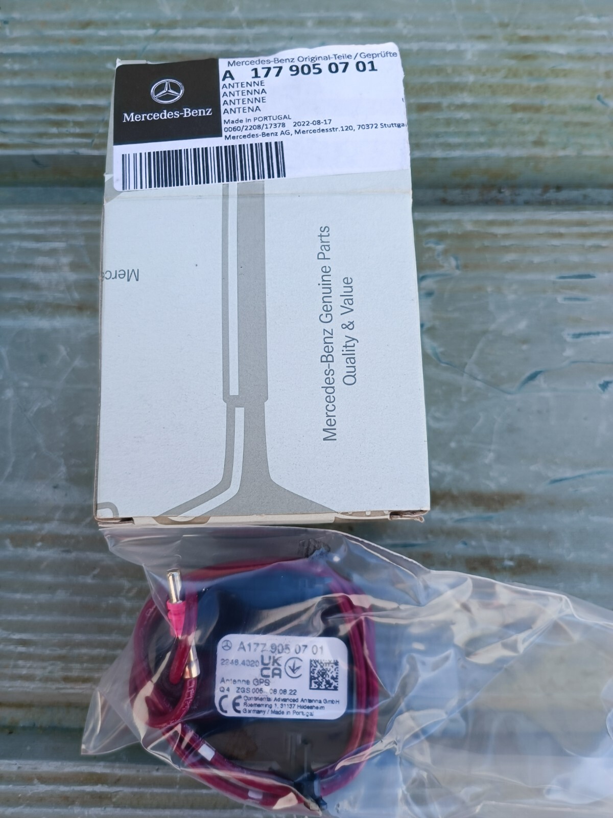 Original MERCEDES W177 A-class Exterior Mirror GPS Antenna A1779050701 ...