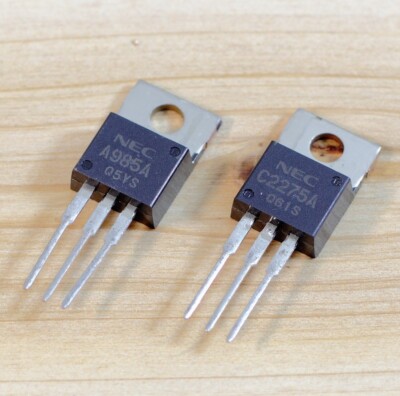 2Pair NEC 2SA985A + 2SC2275A A985A C2275A Medium Power Transistors | eBay