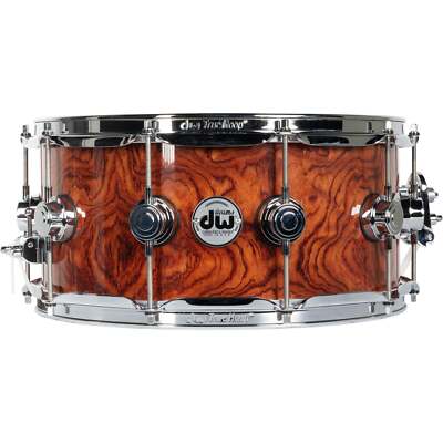 Drum Workshop Collectors Series 6.5x14 Snare Drum - Exotic Bubinga | eBay