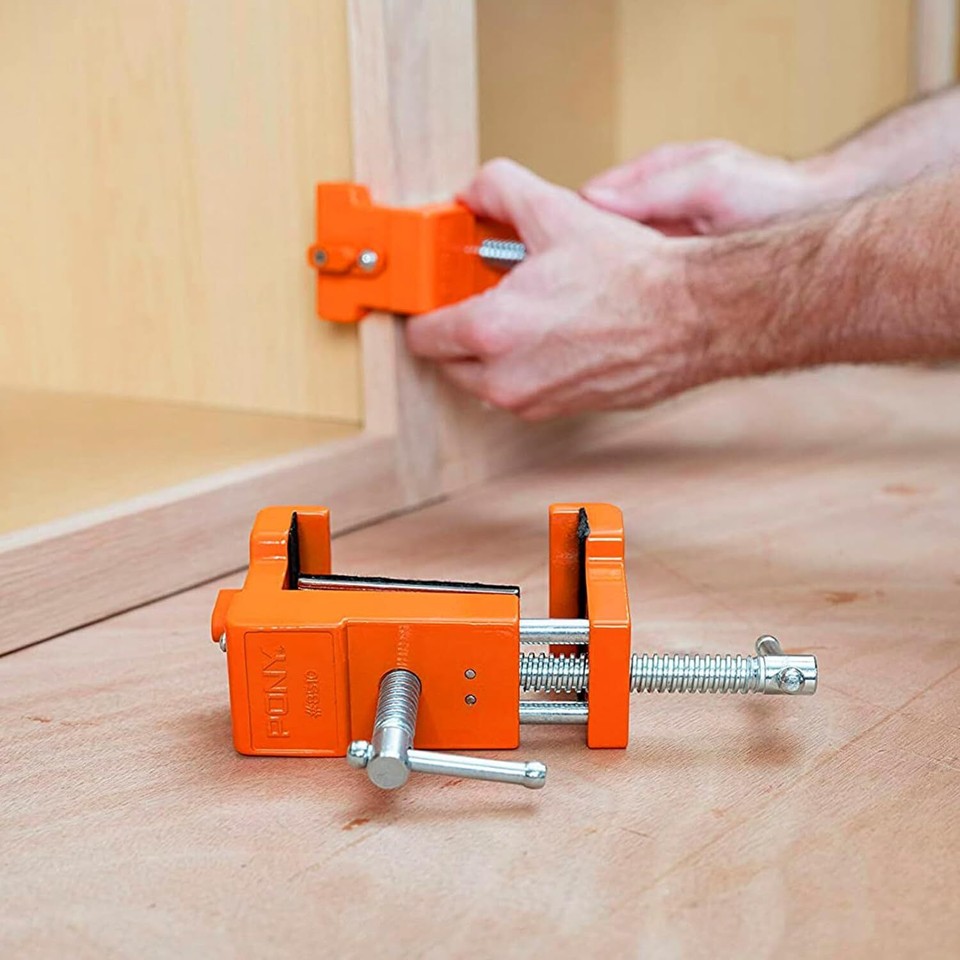 PONY 2-Pack Cabinet Clamps, 8510 Cabinet Claw 440 lbs Load Limited Face ...