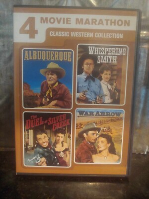 CLASSIC WESTERN Collection: 4 Movie Marathon 2-Disc DVD ALBUQUERQUE ...