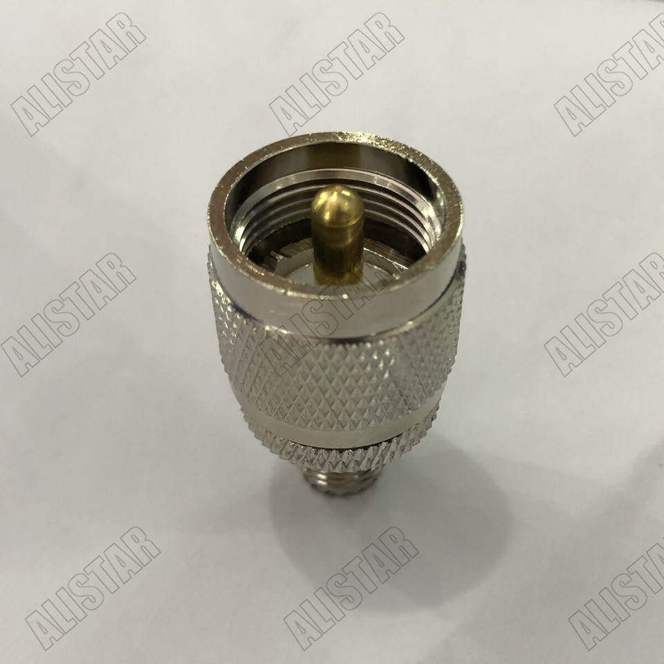 10x Mini UHF Female SO239 To UHF Male PL259 Kenwood Antenna to Motorola ...