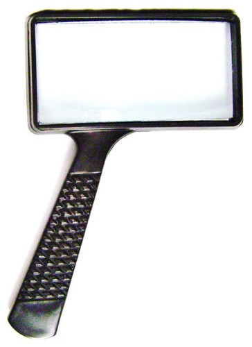 MAGNIFYING GLASS 4x Rectangular Lens Home Office New I 792363377089| eBay