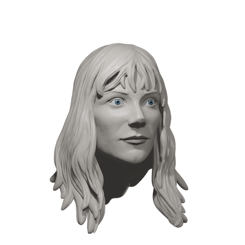 1/6 Scale Head [Unpainted]: Pepper Potts (Extremis) | eBay