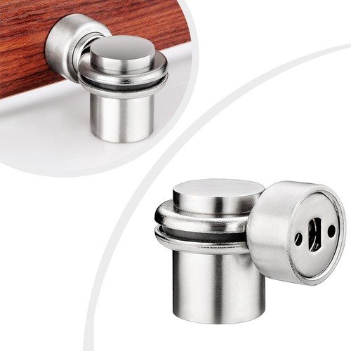 Sturdy Stainless Steel Door Stopper with Built in Spring and Heavy Duty ...