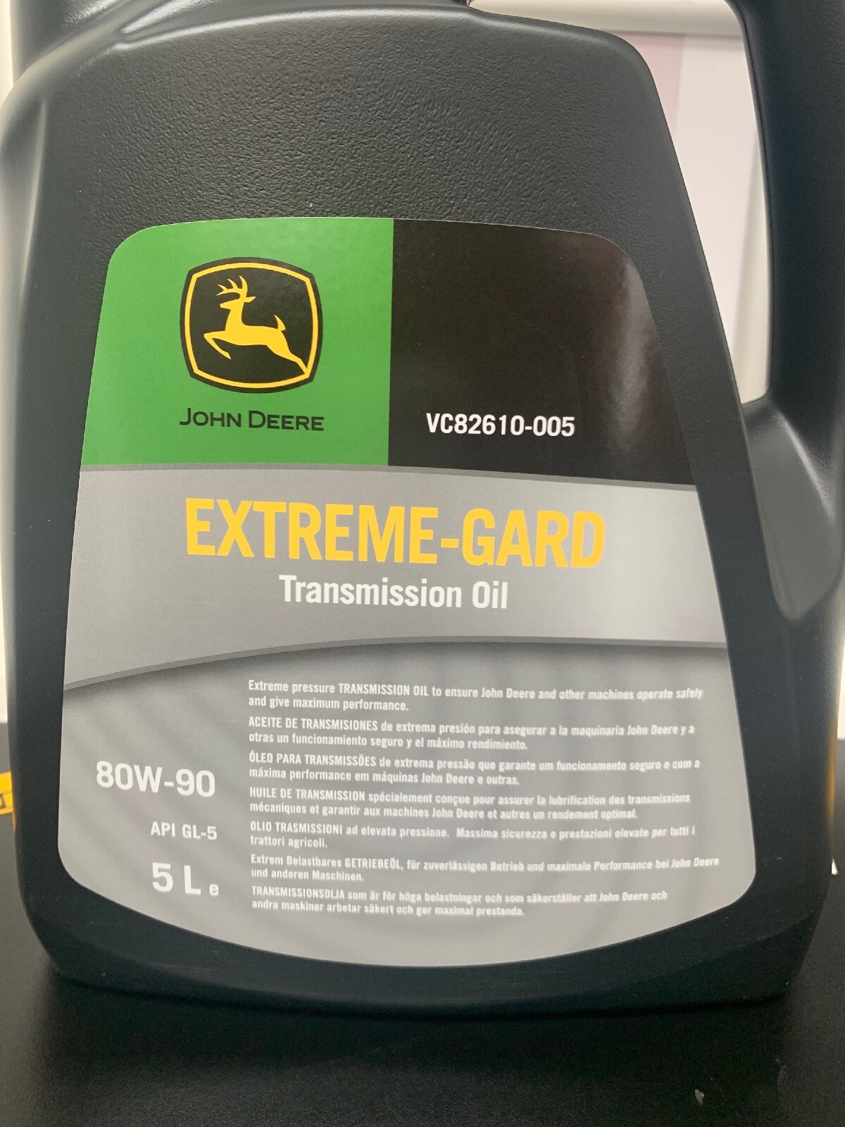John Deere Extreme-guard Ls90 Transmition Oil 5 Ltr for sale online | eBay