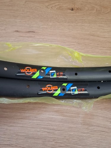 Retro Vintage Bicycle Parts WOLBER AT20 RIMS 26" 32H MTB Clincher Rim ...