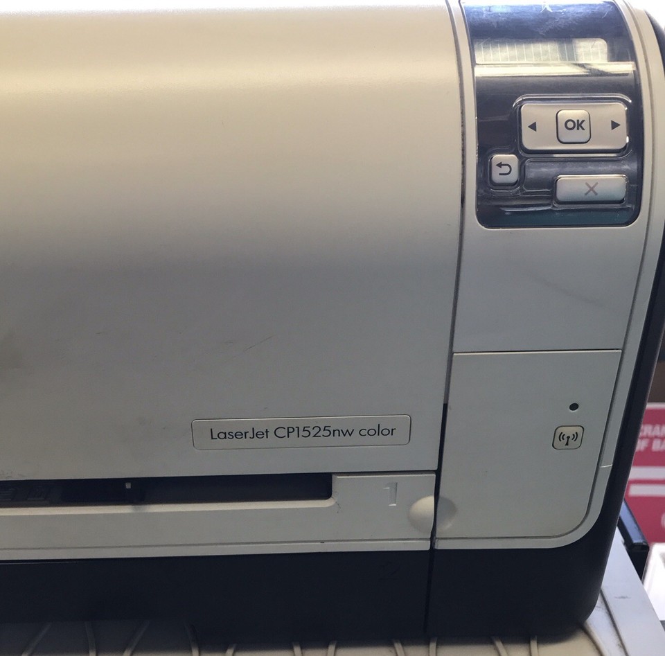 HP Color LaserJet Pro CP1525nw Wireless Laser Printer CE875A | eBay ...