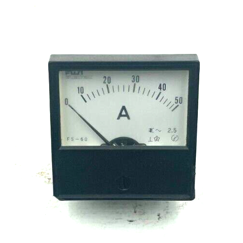 Fuji Electric FS-60 Meter AC Ammeter 0.5amp 500ma Panel Mount | eBay