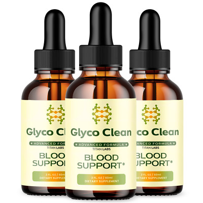 Glyco Clean Blood Drops - Support for Healthy Blood & Well-Being (3 ...