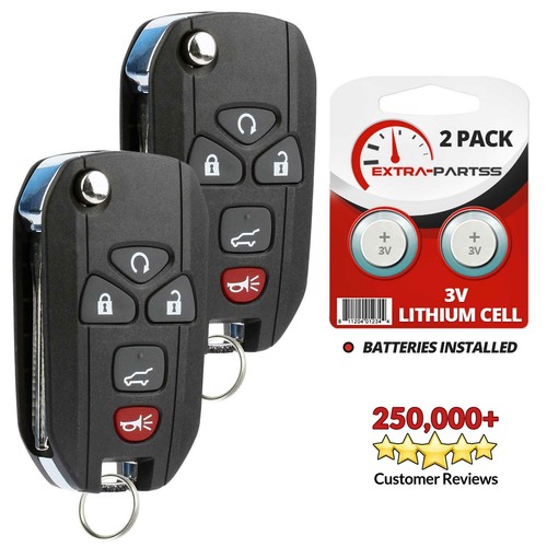 2 For 2013 2014 2015 2016 2017 Buick Enclave Remote Keyless Entry Flip ...
