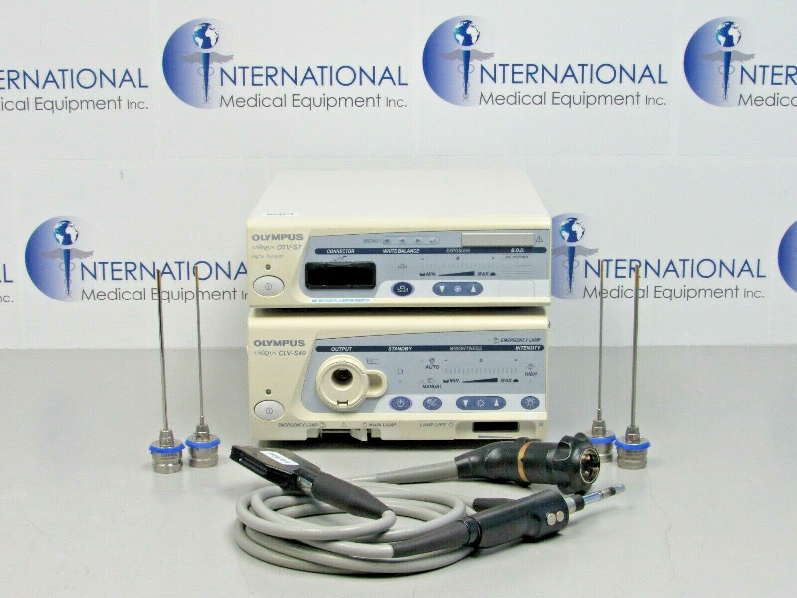 Olympus OTV-S7 Camera W/ OTV-S7H-VA Head & CLV-S40 Light Source | eBay