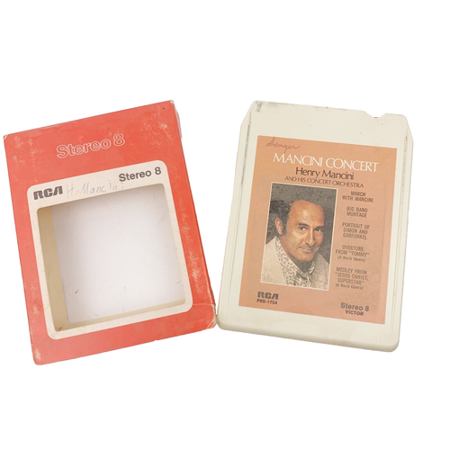 Henry Mancini Concert Orchestra Stereo 8-Track RCA Victor Untested | eBay