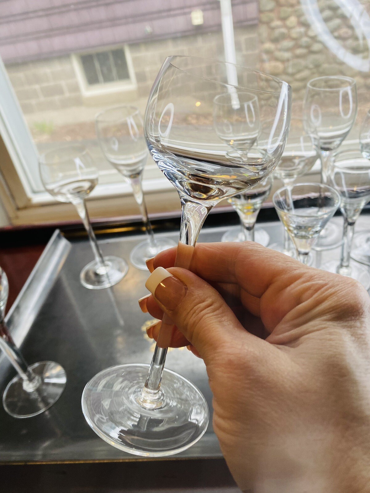 Minimalist German Cordial Aperitif Barware Stylish Slim Tall Clear Mix ...