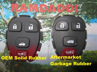 1x 15252034 GM Remote Transmitter KEYPAD BUTTON PAD KEY PAD OEM QUALITY ...